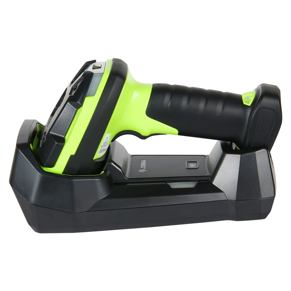 Zebra LI3678-SR Wireless Bluetooth USB Barcode Scanner Reader 1D Bar ...