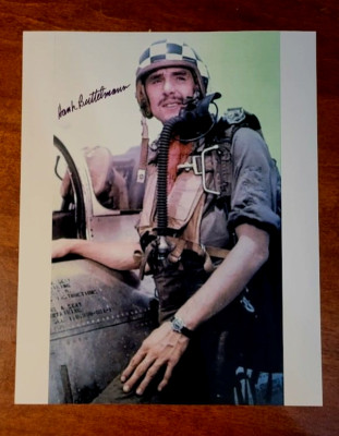 Henry Hank Buttelmann USAF 8x10 color glossy photo Korean War F-86 Jet ...