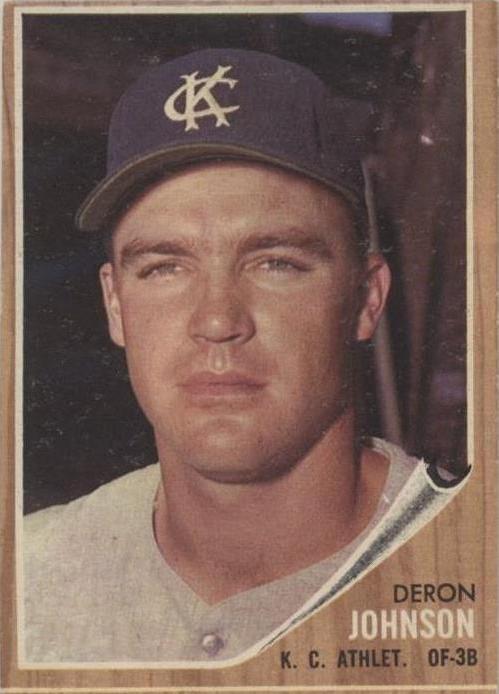 1962 Topps - Deron Johnson #82 for sale online | eBay UK