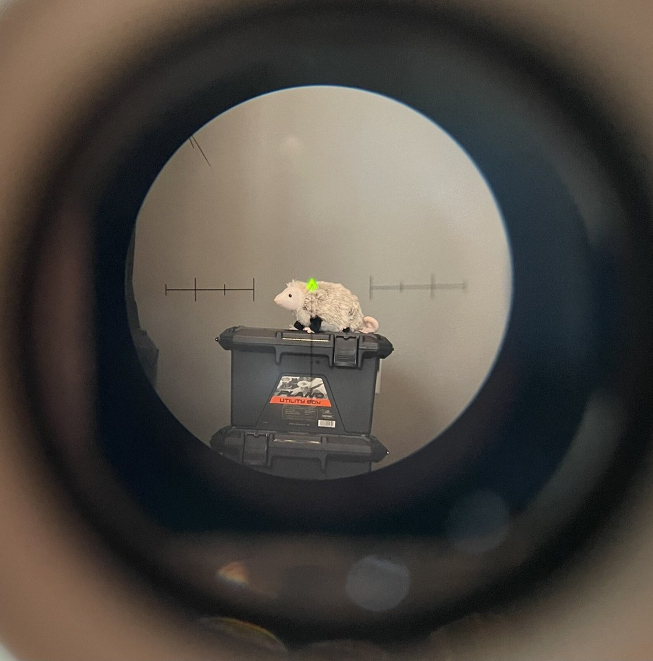 4x32 Fiber Optic Scope FDE Chevron Reticle GREEN Weapon BDC Sight +2 ...