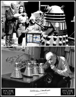 William Hartnell, Autographed, Cotton Canvas Image. Limited Edition (Dr ...