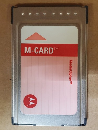 MOTOROLA MEDIACIPHER M-CARD MULTI STREAM CABLECARD & TIVO 514517 CABLE ...