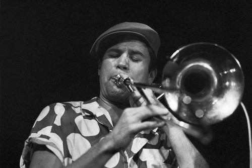 jazz trombone player Ray Anderson performing 1987 OLD PHOTO 2 | eBay
