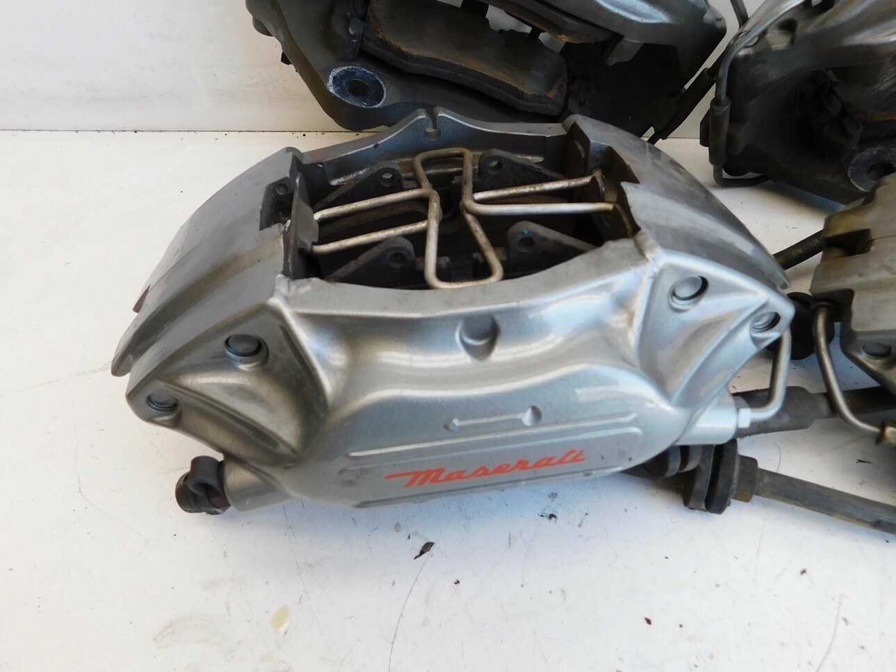 Maserati 4200 GranSport M138 Brembo Front Rear 4 Pot Brake Caliper Set ...