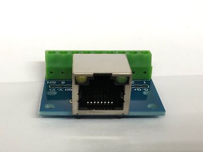 MDFLY RJ45 Ethernet Connector Breakout Board w/ LED Terminals | eBay