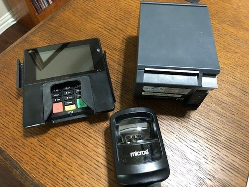 EPSON TM-T7011/M296A PRINTER ~SCANNER~ PINPAD FOR POS WITH CONNECTION ...