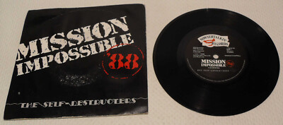 The Self-Destructers - Mission Impossible 1988 7 TALK-3 Vinyl 7" 45RPM ...