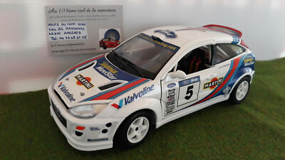 FORD FOCUS WRC # 5 MARTINI RALLYE 1/18 BURAGO 3328 voiture miniature ...