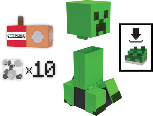 Mattel - Minecraft Exploding R/C Creeper [New Toy] Figure | eBay