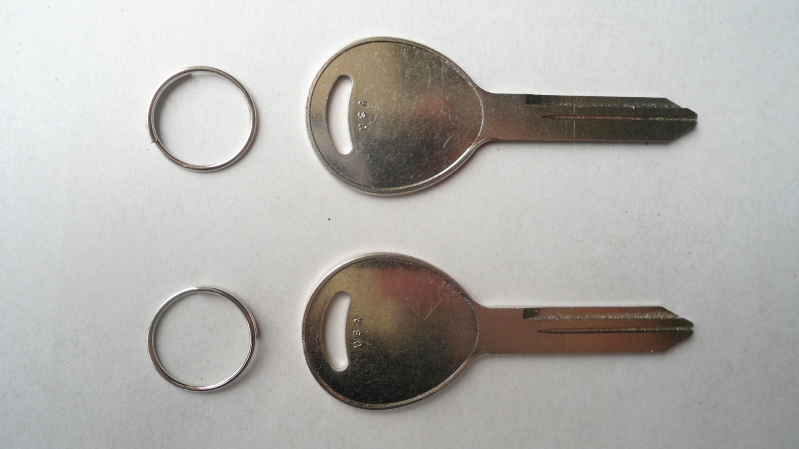 2 NEW KEY BLANKS! Y159 - FITS J33P 300 PT CRUISER CHARGER CHALLENGER ...