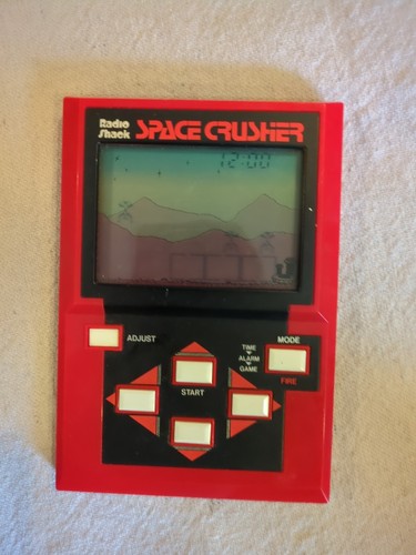 Radio Shack Space Crusher Vintage Handheld Electronic Game Free ...