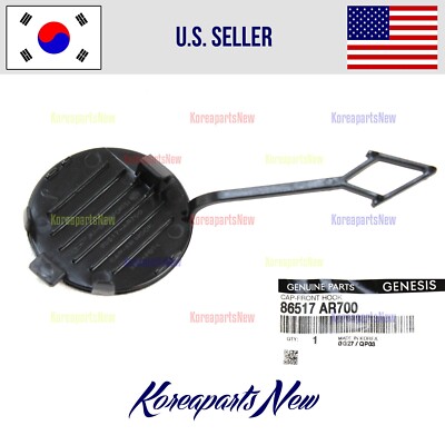 FRONT Bumper Tow Eye Cap Cover ⭐OEM⭐ 86517AR700 Genesis GV70 SPORT 2022 ...