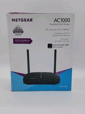 NETGEAR WiFi Router (R6080) - AC1000 Dual Band Wireless Speed (Fast ...