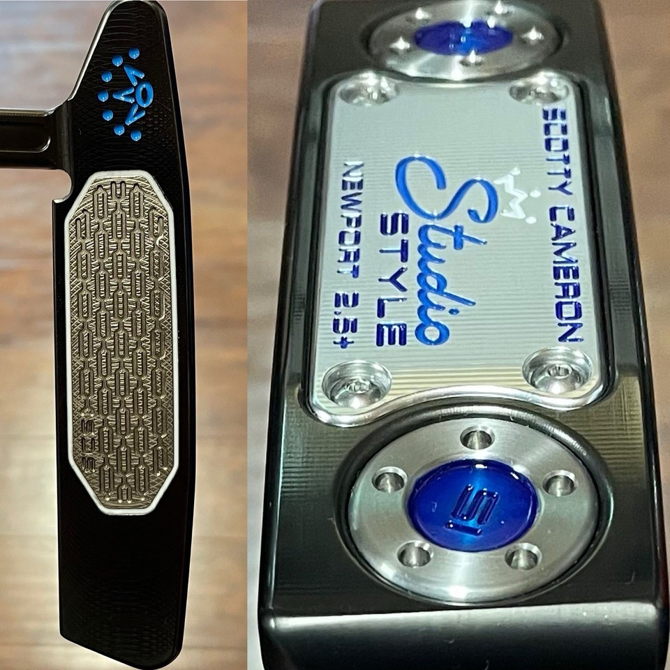 Scotty Cameron Studio Style Newport 2.5 Plus Putter - New - Xtreme Dark ...