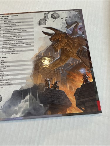 Dungeons and Dragons Dungeon Master's DM Screen Shield D&D 5th ed 2014 ...