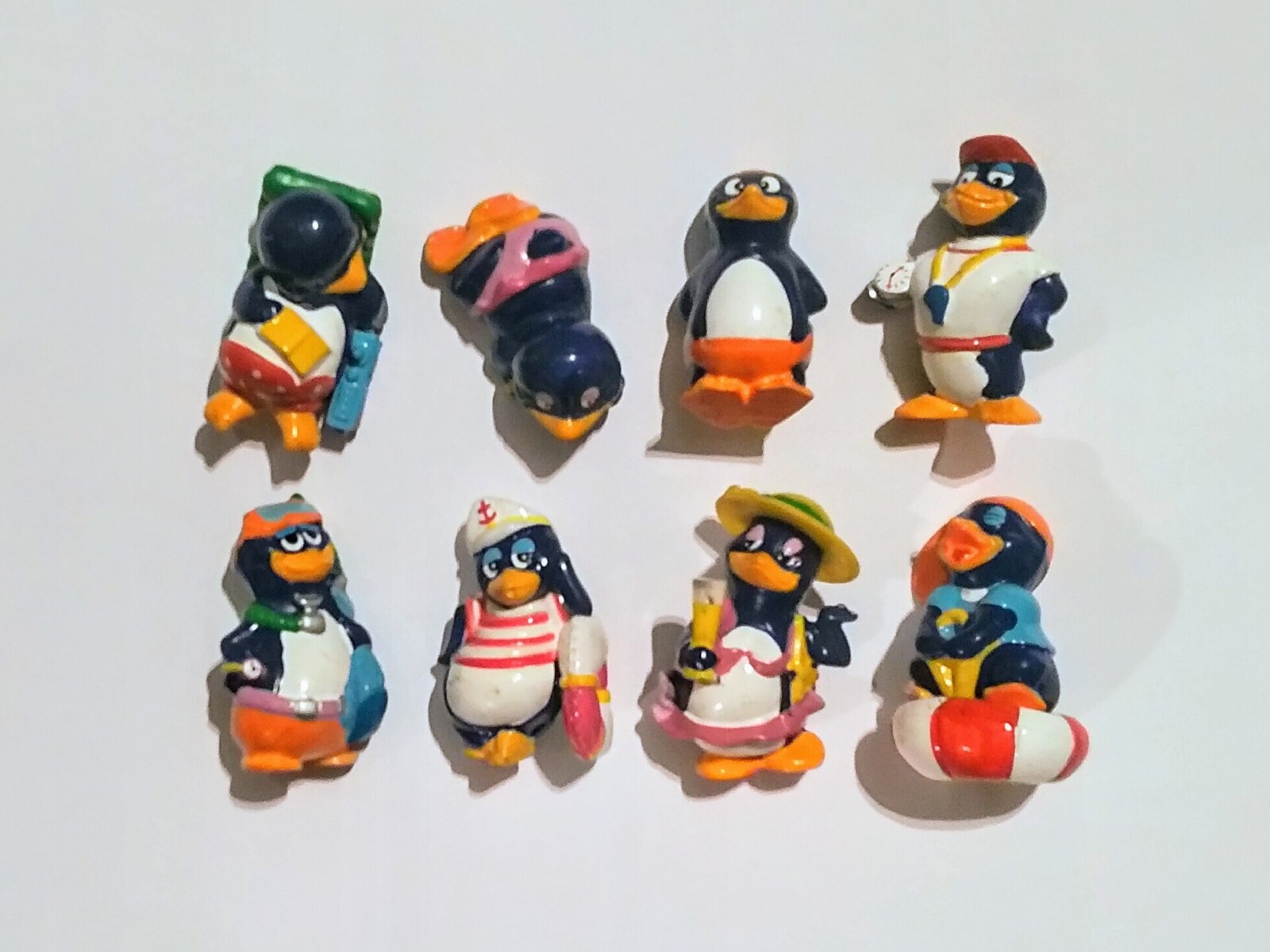 KINDER SURPRISE SET - PINGUI BEACH PENGUINS VACATION 1994 - FIGURES ...