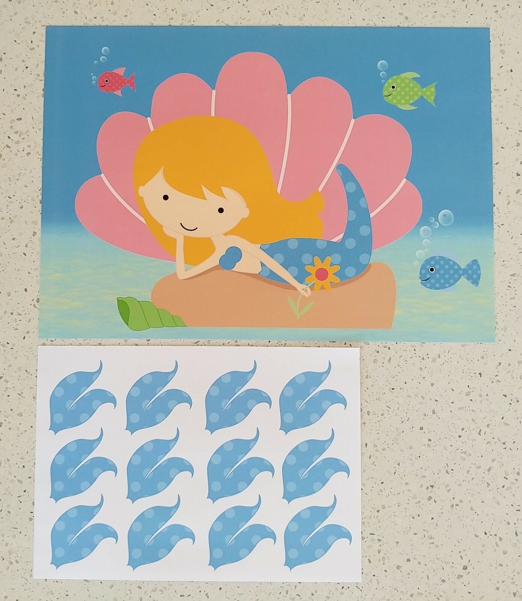 Printable Pin The Tail On The Mermaid Easy Mermaid Cake For A Mermaid