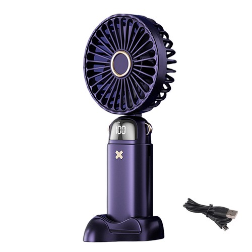 Table Fan Long Standby Time Cooling Folding Portable Phone Stand Mini ...