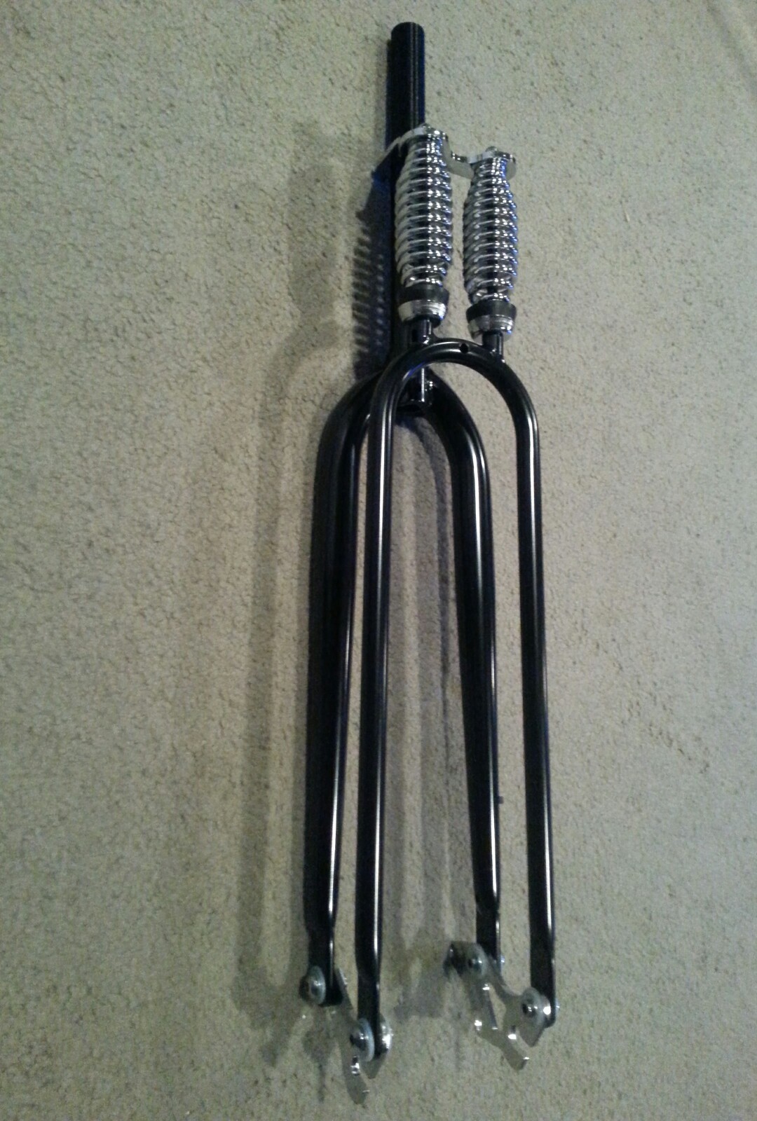 VINTAGE TYPE DUAL SPRING FORKS 26" BICYCLES MONARK 1" THREADED DISC ...