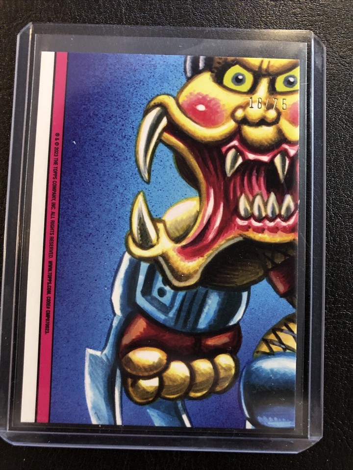 2023 GARBAGE PAIL KIDS INTERGOOLACTIC MAYHEM Autograph 18/75 GHOST ...