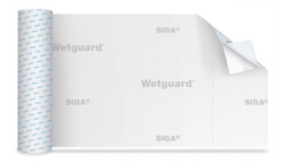 Siga Wetguard 200 SA, 390 mm x 50 m Vlies Klebstoff Rutschhemmung ...