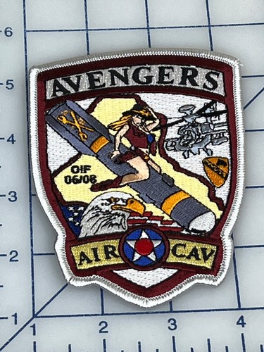Army Aviation A Co 1-227 ARB AVENGERS 1st Cav Division Squadron Patch ...