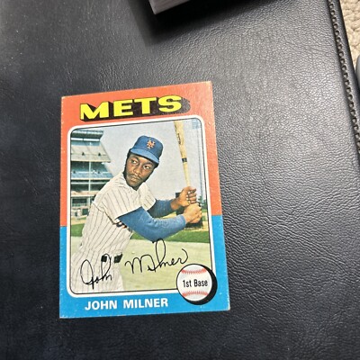 #264 Milner John Millner New York Mets 1975 Topps Cb26 | eBay