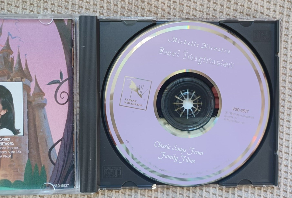 Reel Imagination: Songs From Family Films Michelle Nicastro (CD, 1994 ...