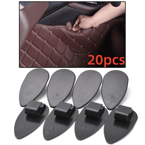 20pcs Universal Car Floor Mat Clips Retainer Carpet Fixing Clamps Grips ...