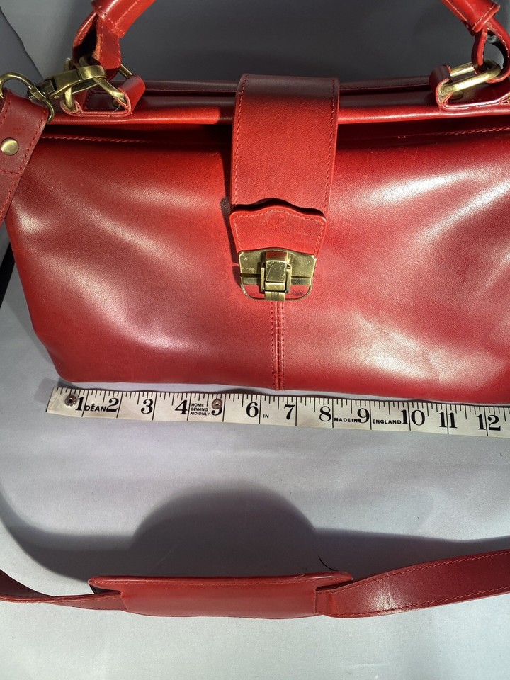 Ameri Leather Doctor Bag Purse | eBay