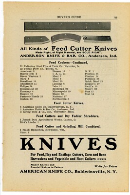 1905 American Knife of Baldwinsville NY & Anderson Knife, Anderson IN 2 ...