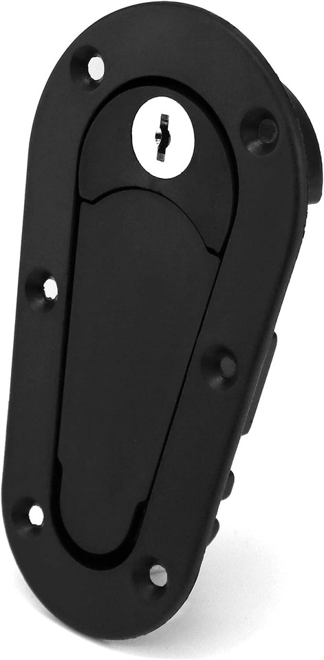 Quick Release Hood Pin Locking Latch Kit BLACK - Universal Fit | eBay