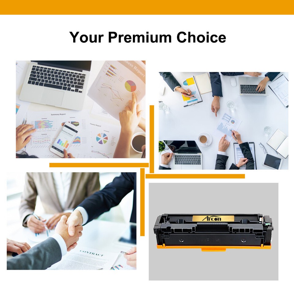 5PK High Yield CF400X 201X 201A Toner Set For HP Color Laser Jet Pro ...