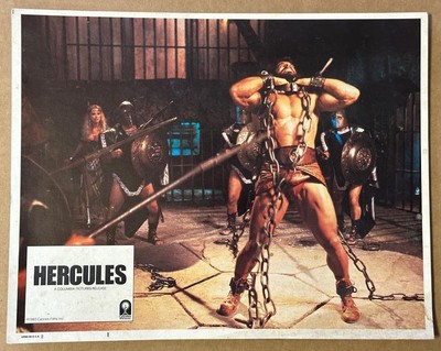 Lou Ferrigno HERCULES 1983 11x14 #1 Org Lobby Card 4270 | eBay