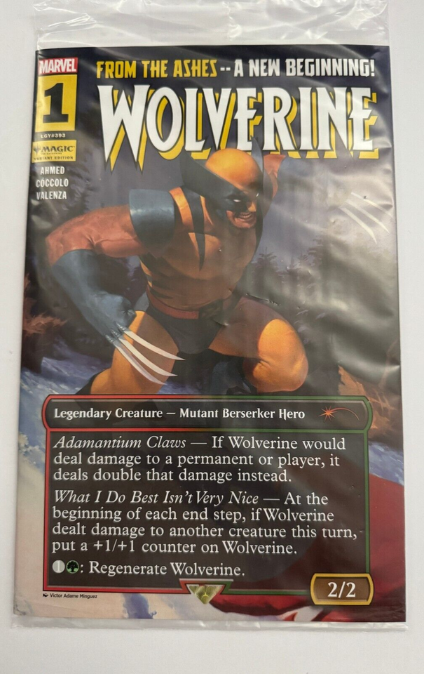 Wolverine and Storm #1 Magic The Gathering MTG NYCC Promo Marvel Comic ...