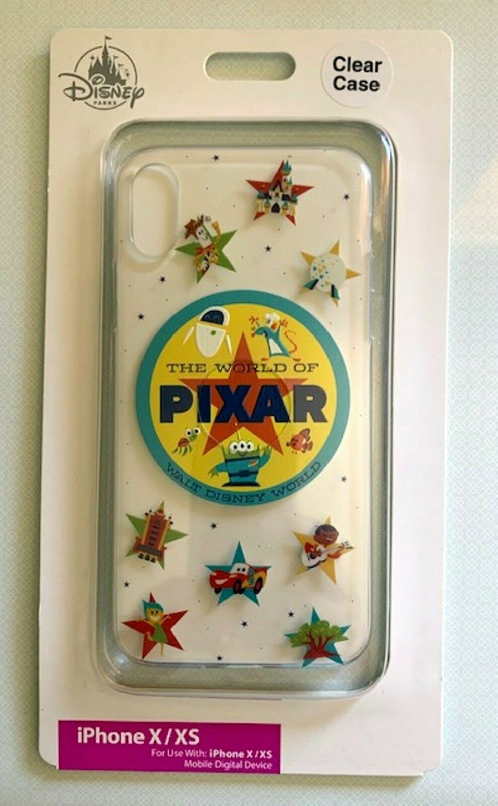 DISNEY PARKS D-TECH THE WORLD OF PIXAR PHONE CASE FITS iPHONE X / XS | eBay