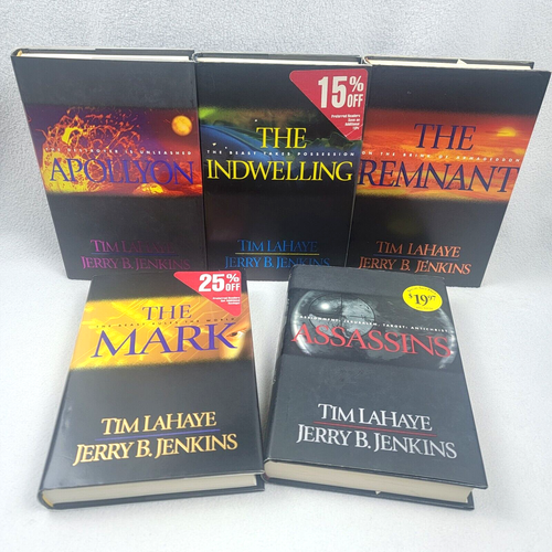 The Left Behind Book Series Hard Cover LaHaye Jenkins Books 5, 6, 7, 8 ...