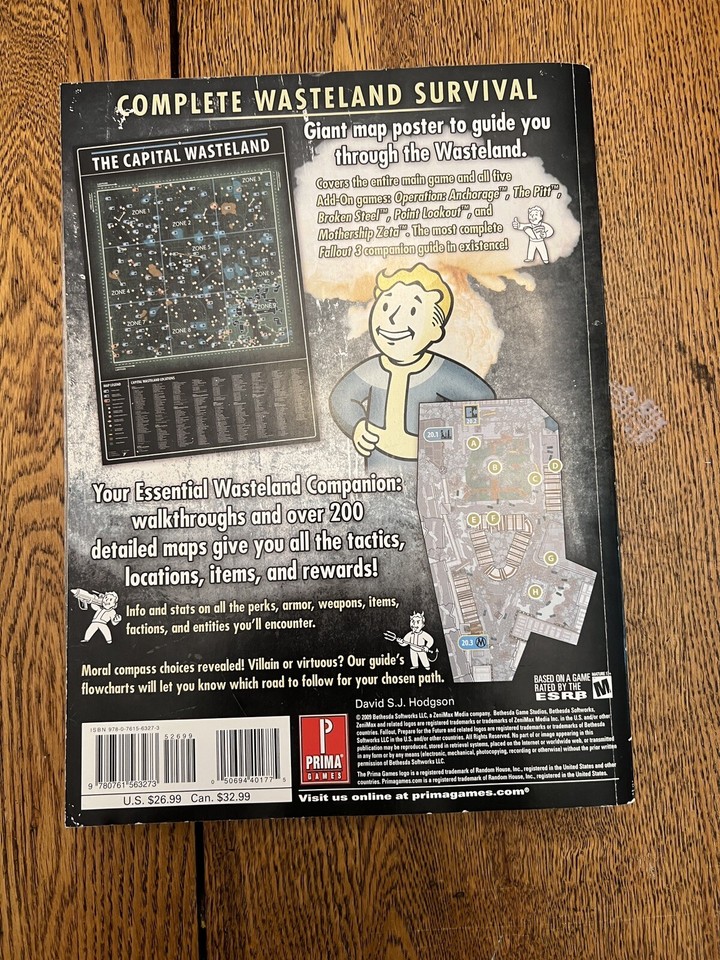 Fallout 3 Game of the Year Edition Official Game Strategy Guide ...