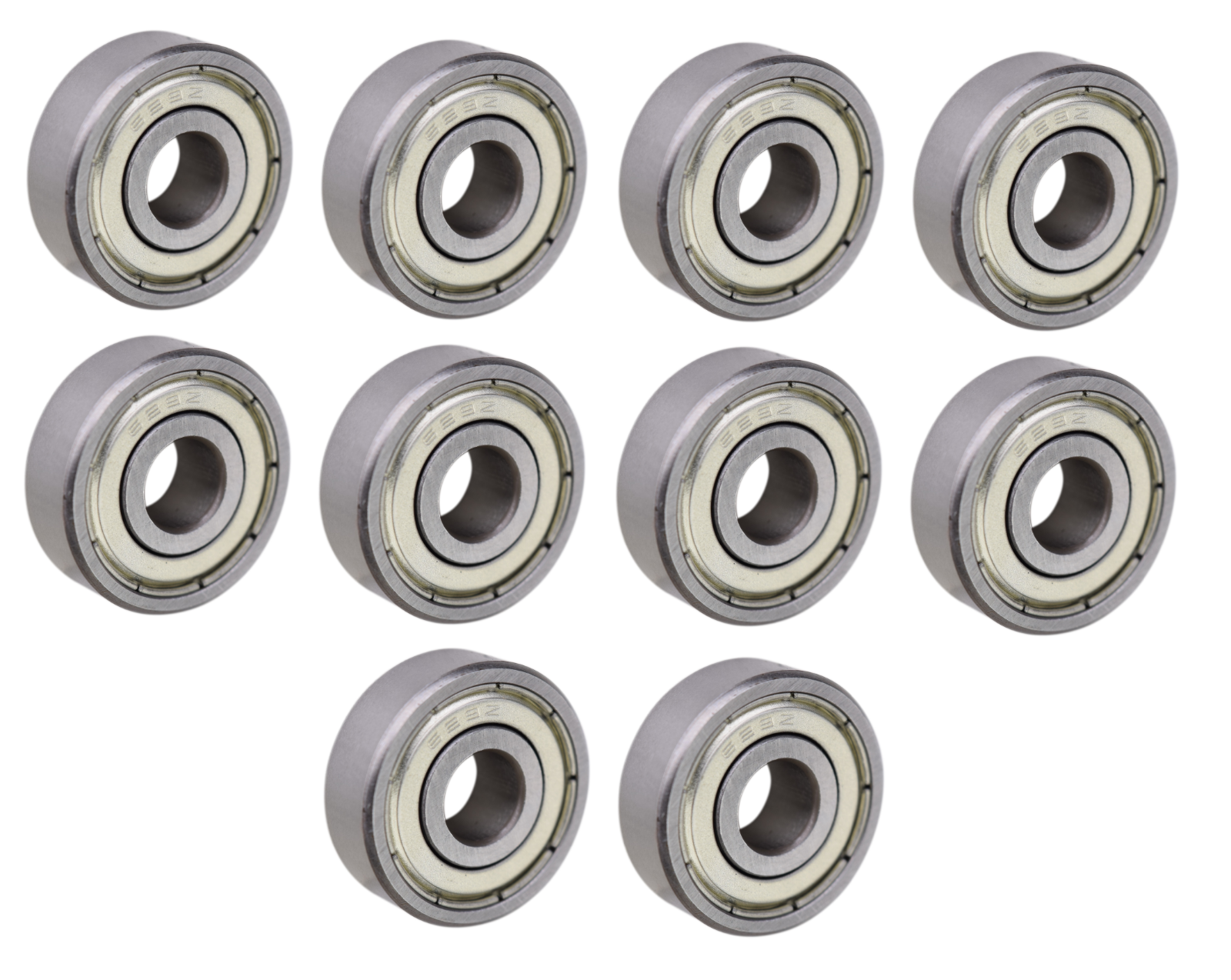(10 Each) 629-ZZ, 629-2Z, MR629-ZZ Shielded Radial Ball Bearing 9X26X8 ...