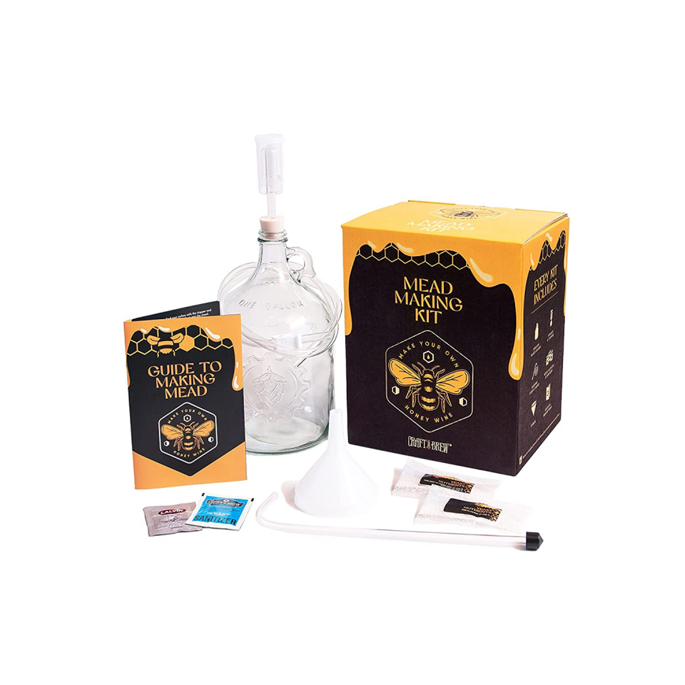 Craft A Brew - Mead Making Kit – Reusable Make Your Own – 1 Gallon | eBay