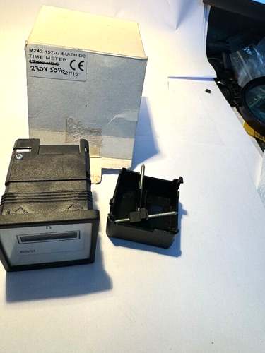 Crompton M243-157-G-NR-ZH-DC elapsed time meter New OEM | eBay