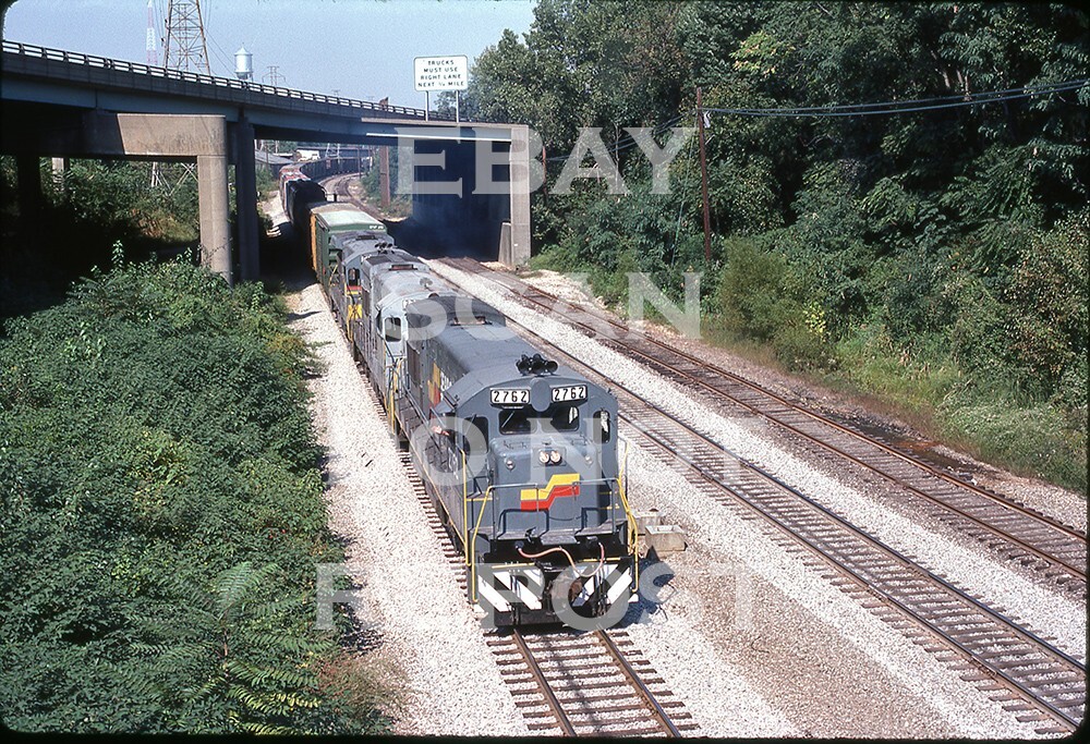 SBD Seaboard System U23B w/Freight Train @ Richmond, VA 1985 Original ...