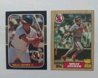 Wally Joyner 1987 Donruss & Topps All Star Rookie Lot Angles | eBay