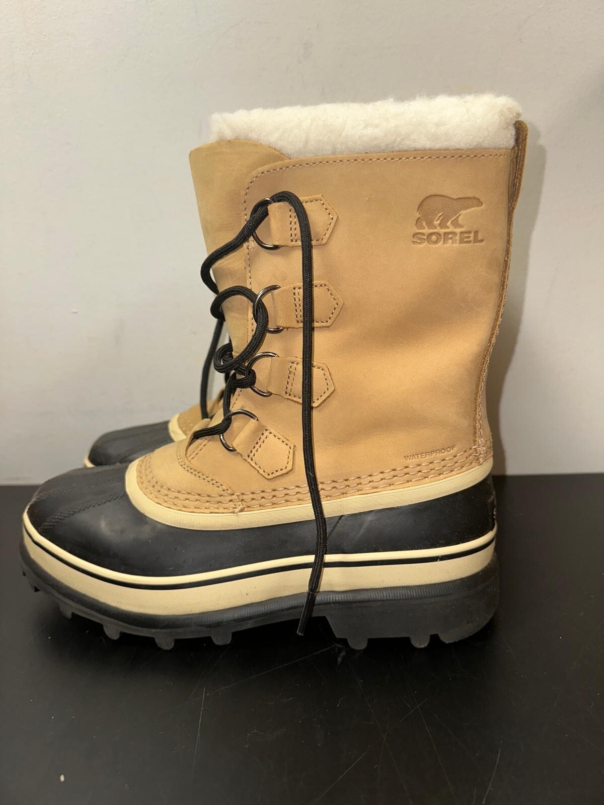 [1003812-280] Sorel Caribou Waterproof Buff Boots Women Sz 8.5 MSRP ...