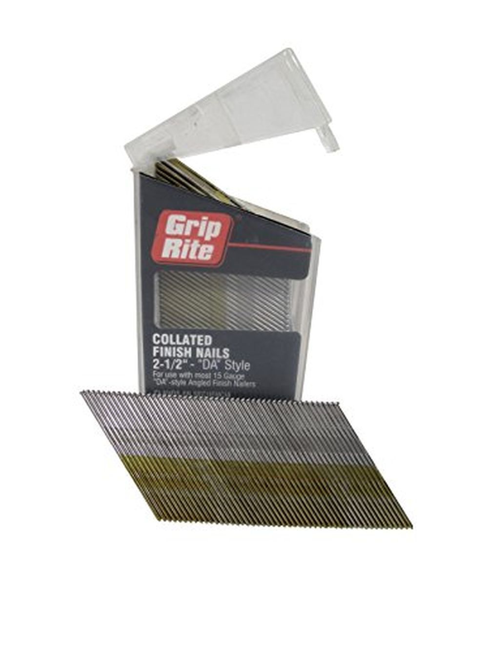 Grip Rite MAXB64881 304-SS 15ga Angle Nails in Belt Clip Box PK of 1000 ...