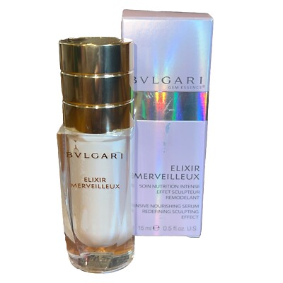 BVLGARI GEM ESSENCE ELIXIR MERVEILLEUX INTENSIVE NOURISHING SERUM 15ml ...