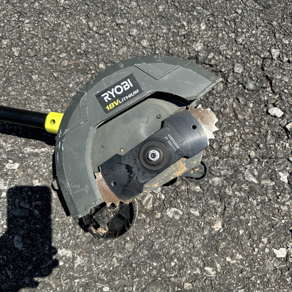 Ryobi Lawn Edger Cordless Trimmer Battery Lith-ion (Tool Only). Used ...