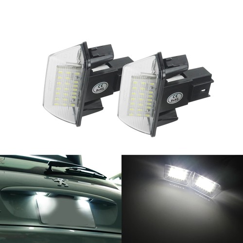 Lot 2 Ampoules LED de Plaque d’Immatriculation 206 207 307 308 406 407 ...