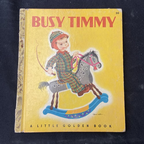 BUSY TIMMY A Little Golden Book #50 Kathryn & Byron Jackson / Eloise ...