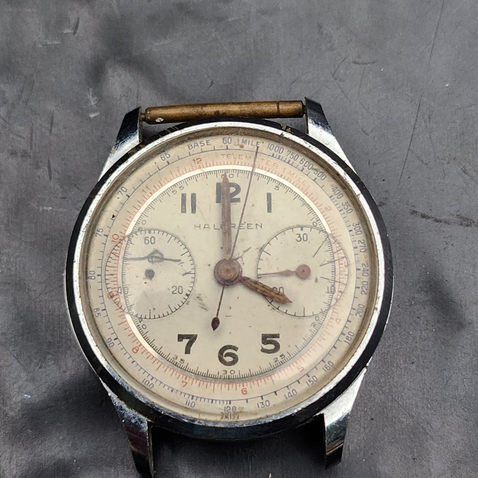 1950s Halgreen Dial Landeron 51 Chronograph Movement Parts Only 🕰️ | eBay